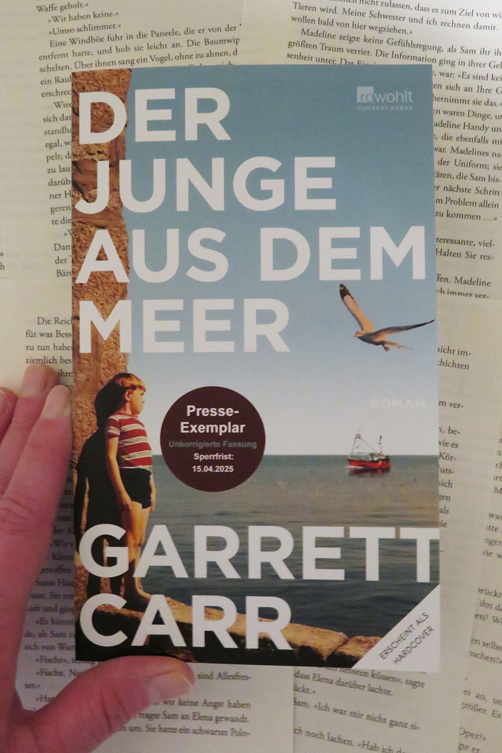 Rezension: Der Junge aus dem Meer von Garrett Carr